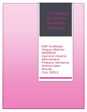 Tarea 3 Ecuaciones - Ejercicio 1. (5 puntos) El isótopo radioactivo ...