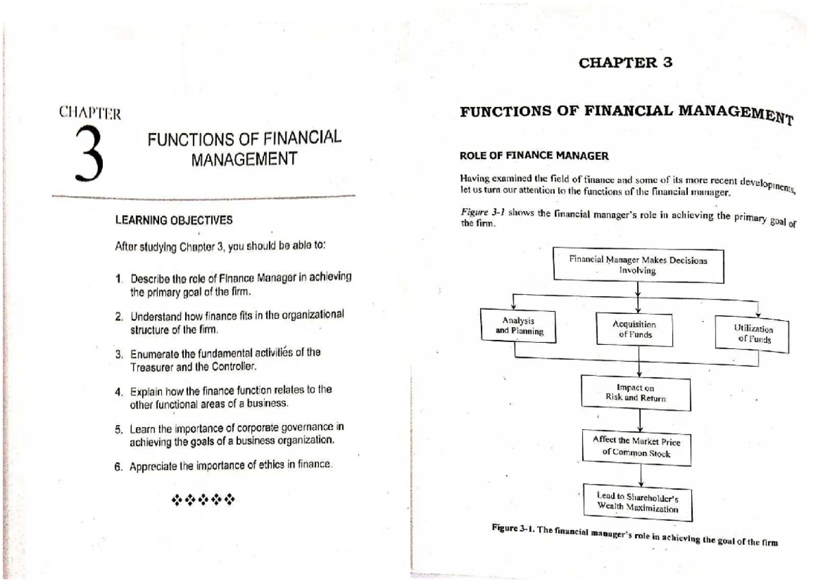 FM- Chapter 3 - Financial Management - Studocu