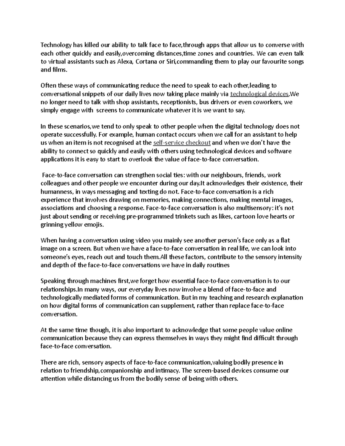 Jess - empirical data analysis and interpretation - Technology has ...