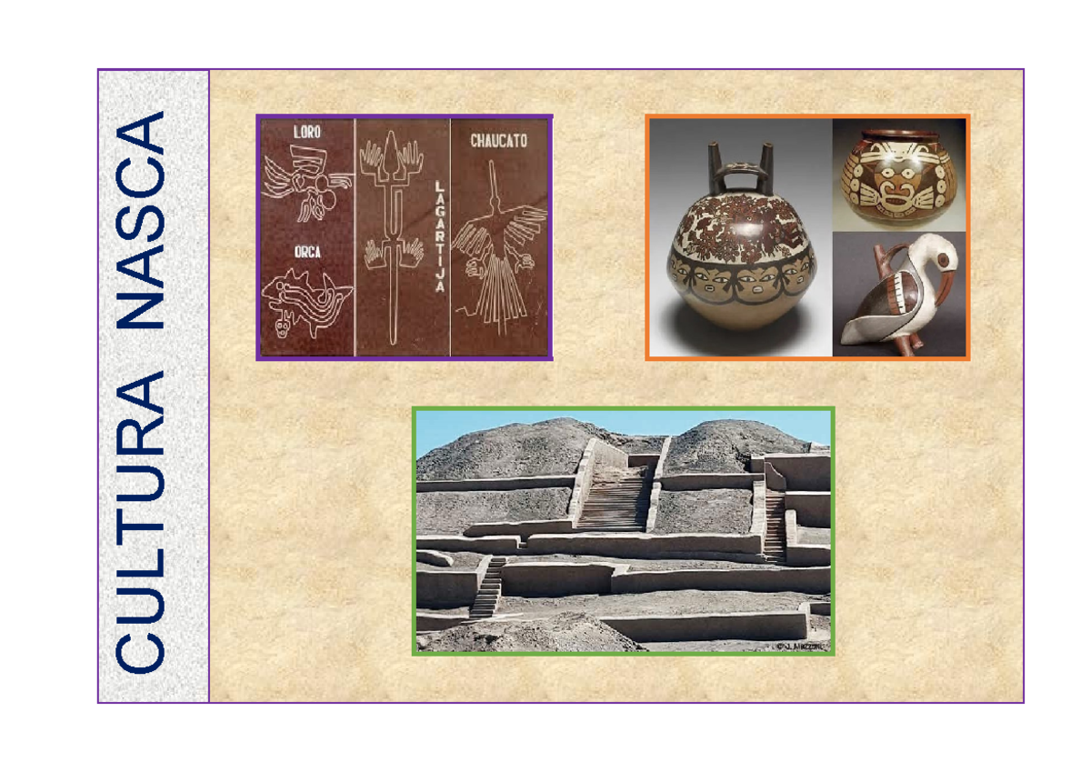 Cultura Nasca - Historia del Perú - CULTURA NASCA - Studocu