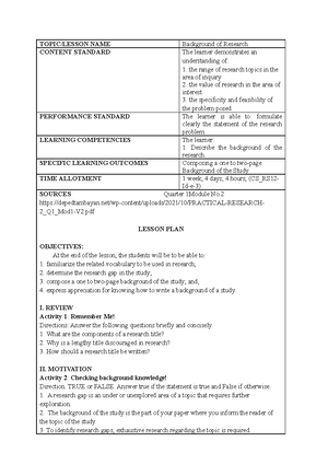 Humss-Culminating Activity Quarter 3 Week 1-8 - CULMINATING ACTIVITY ...