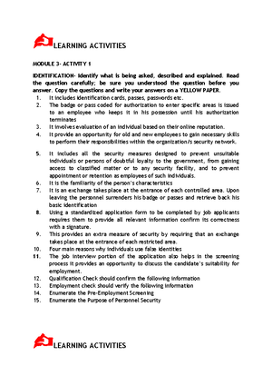 Learning Activity NO. 2 (3-4) - LEARNING ACTIVITIES MODULE 2- ACTIVITY ...