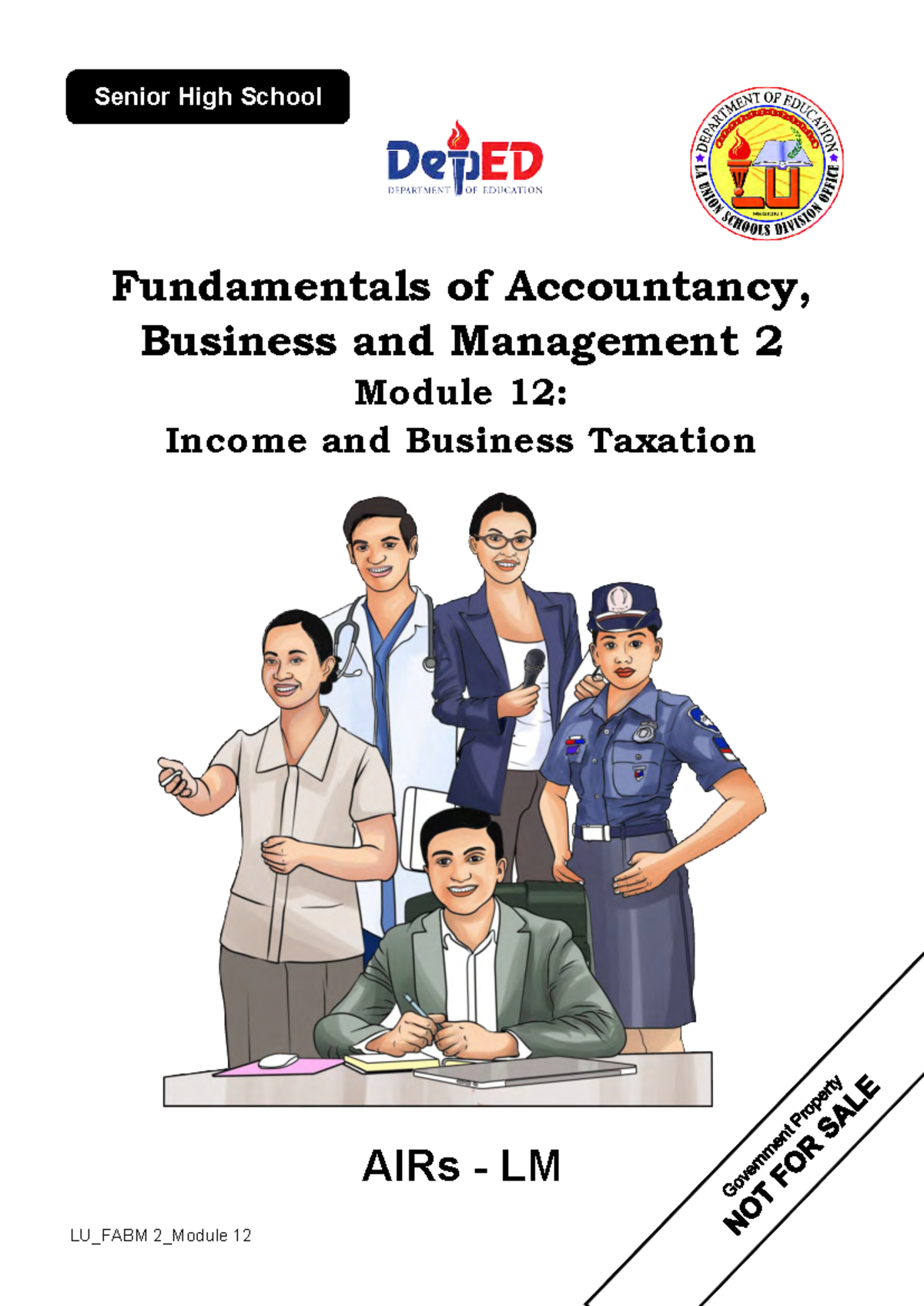 FABM2 Q2 Mod12 - Fundamentals of Accountancy, Business and Management 2 ...
