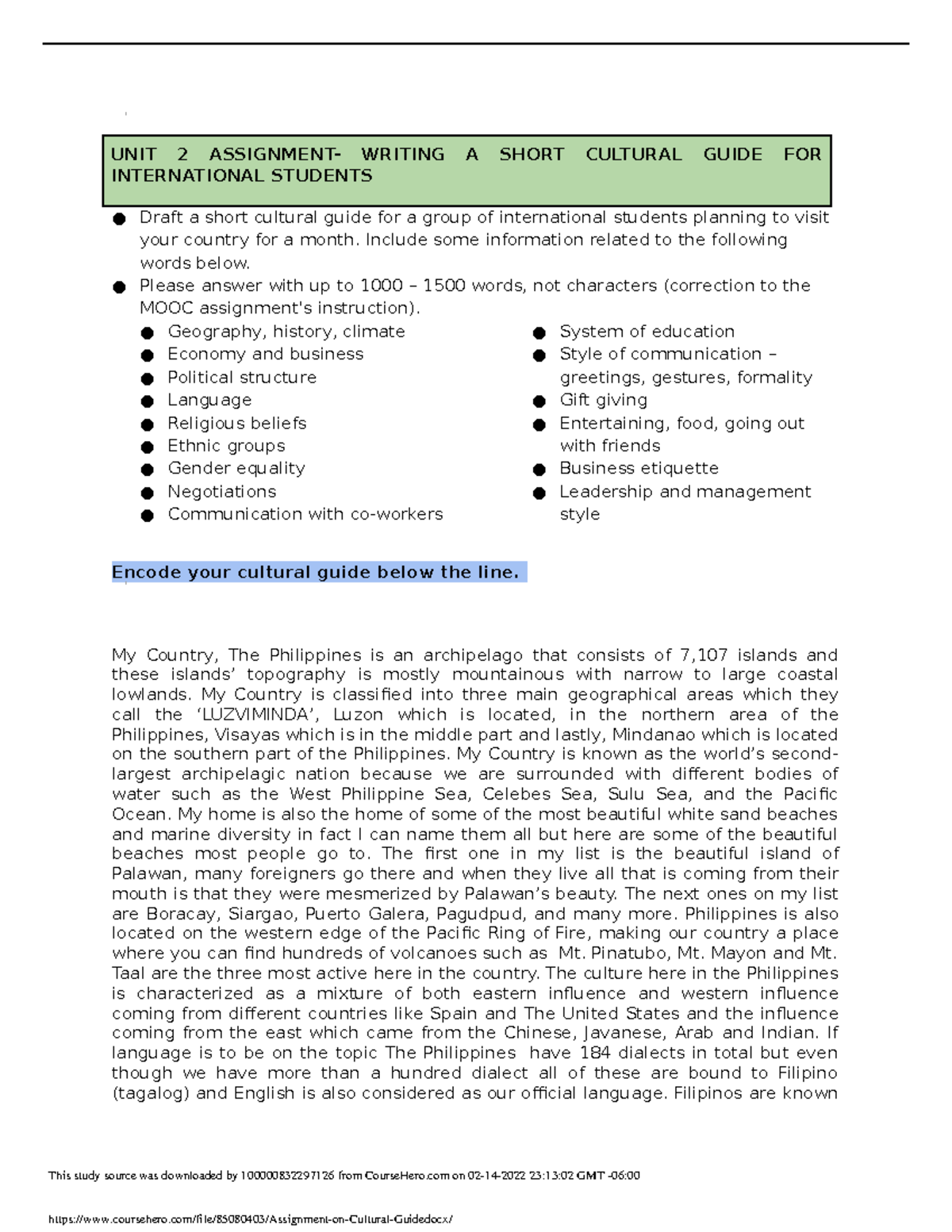 Local media 3640084266966264828 - UNIT 2 ASSIGNMENT- WRITING A SHORT ...