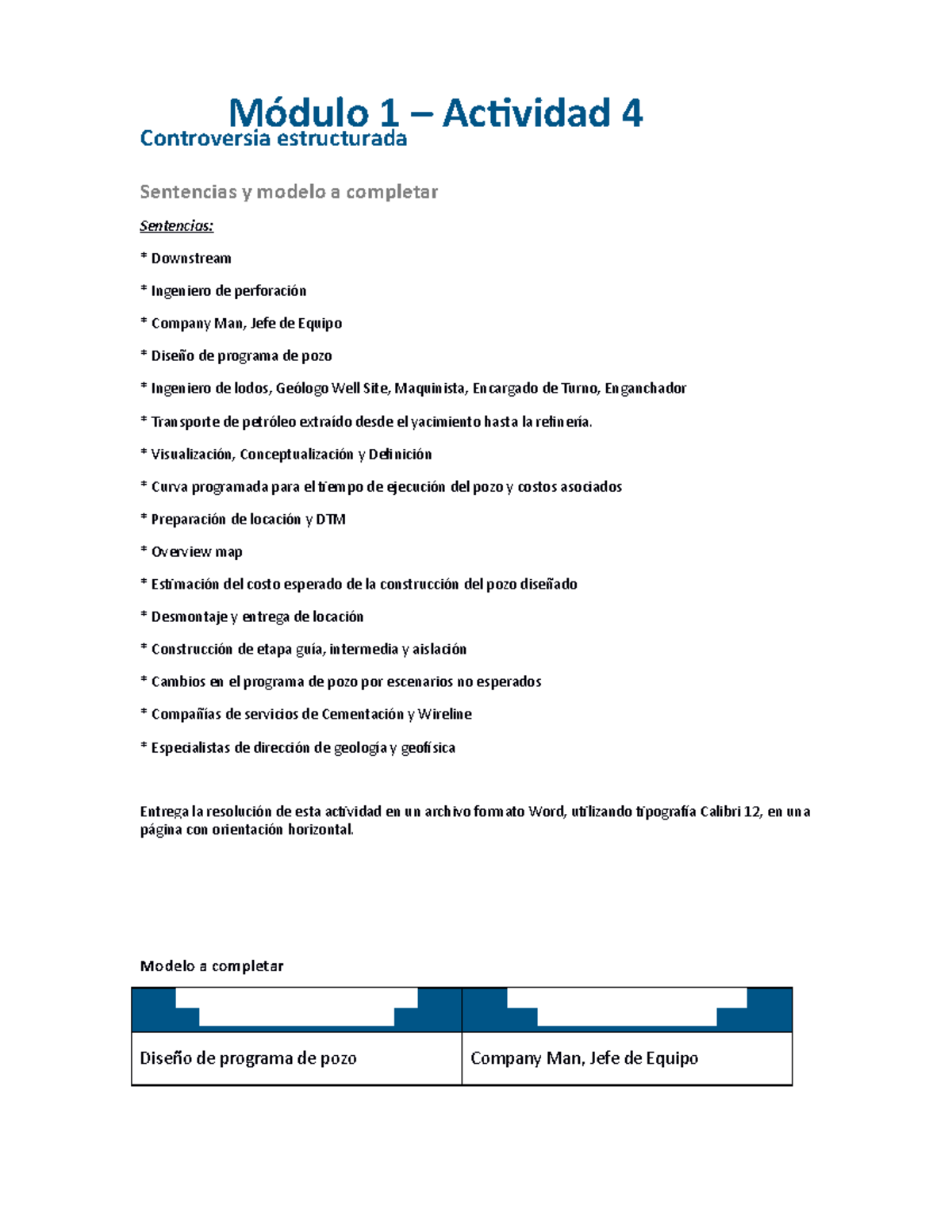 API M1 - Actividad practica obligatoria, realizada con 100%, lista para estudiar. Universidad ...