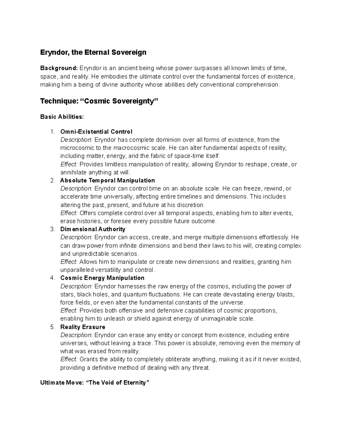 Absolute god of jjk - hello - Eryndor, the Eternal Sovereign Background ...