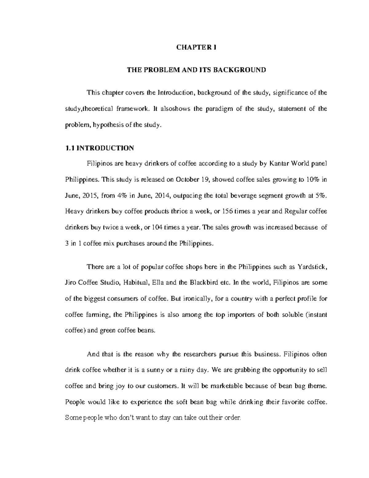 Chapter-1-new1 - thesis - CHAPTER I THE PROBLEM AND ITS BACKGROUND This ...