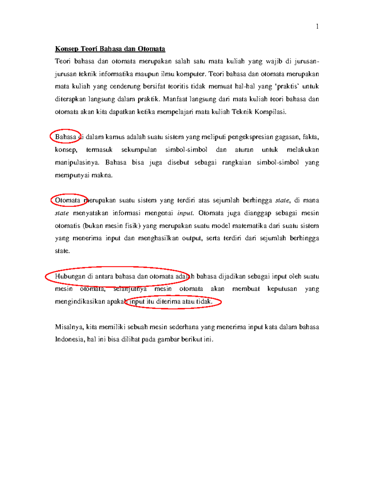 Pengantar Teori Bahasa dan Otomata - Konsep Teori Bahasa dan Otomata ...