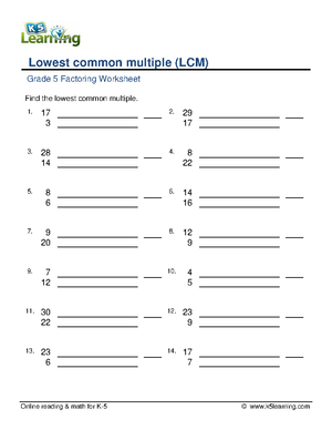 Grade 5 adding mixed numbers unlike a - Online reading & math for K-5 ...