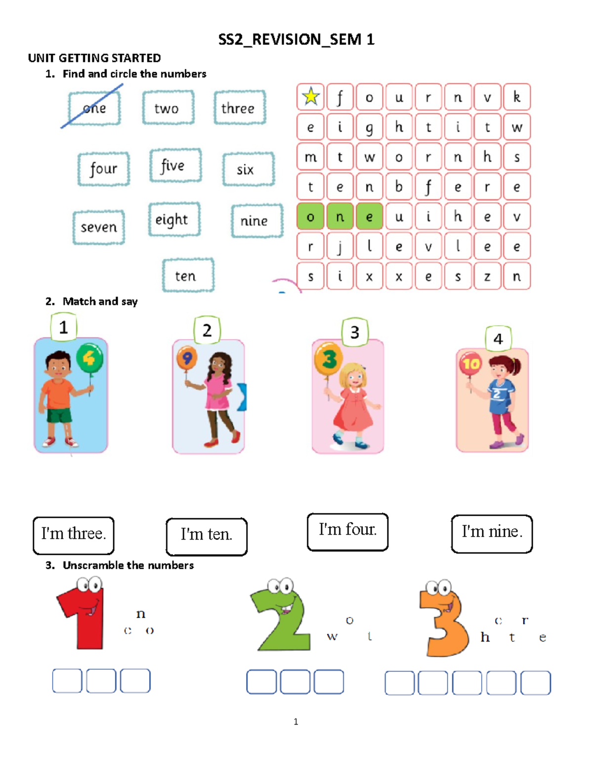 SS2 Revision SEM 1 - đề ôn giữa kì smart start 2 - SS2_REVISION_SEM 1 ...