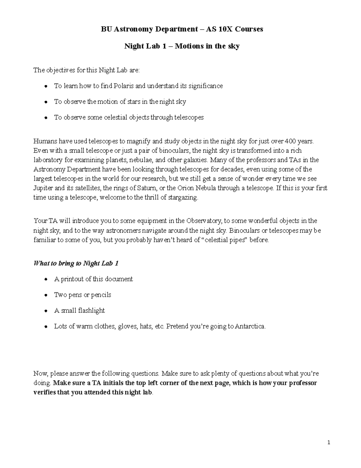 Nightlab 1v05 - u got this - BU Astronomy Department – AS 10X Courses ...