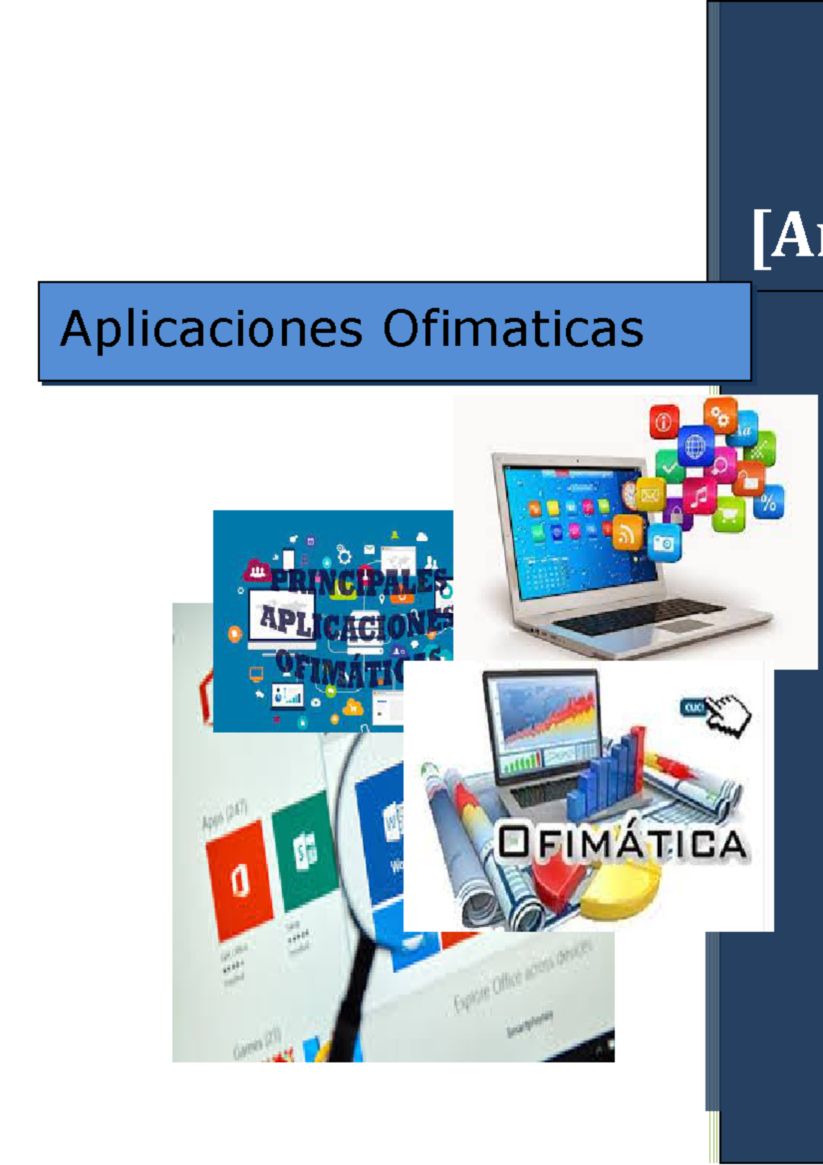 Tarea - [Año] Aplicaciones Ofimaticas OBJETIVO DE APRENDIZAJE Los ...