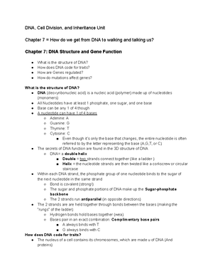 Patterns of Inheritance - Chapter 10: Patterns of Inheritance Genetics explains and predicts ...