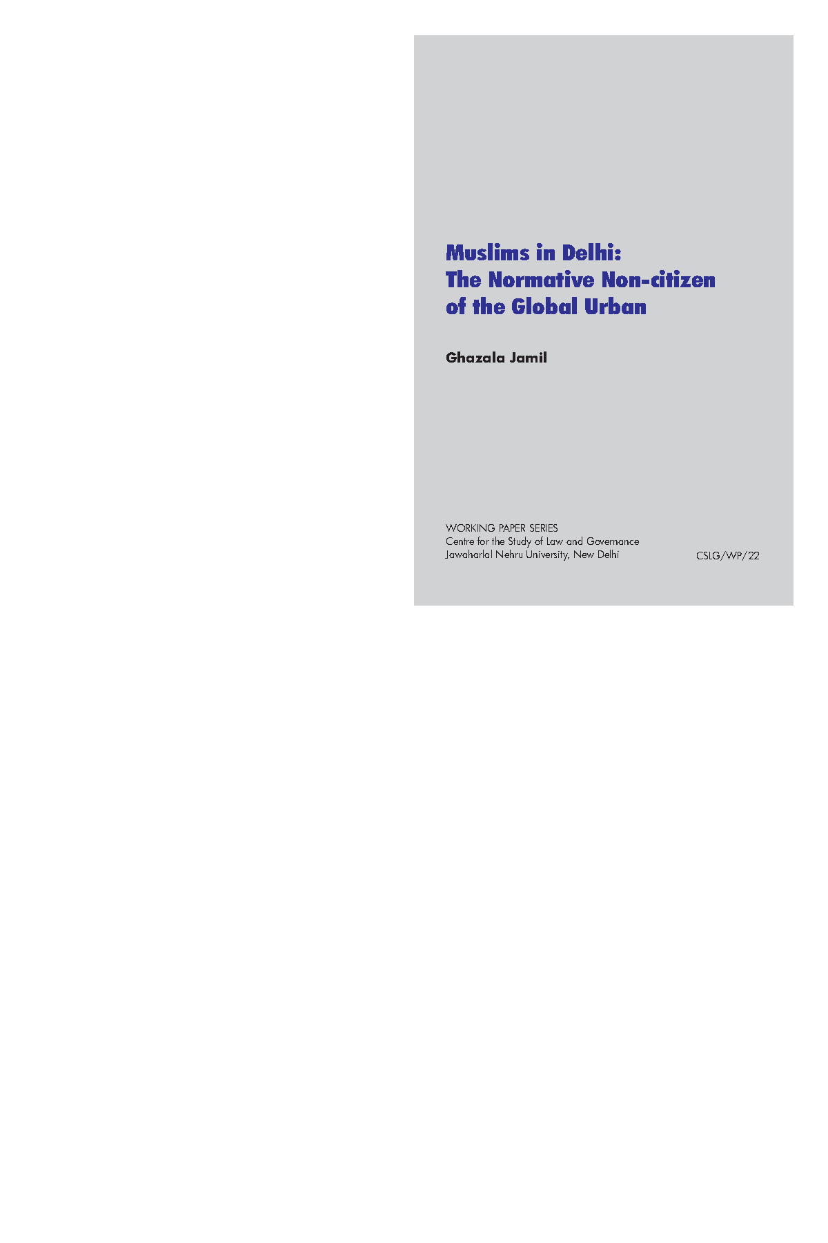 22-Ghazala Jamil - useful for all - Muslims in Delhi: The Normative Non ...