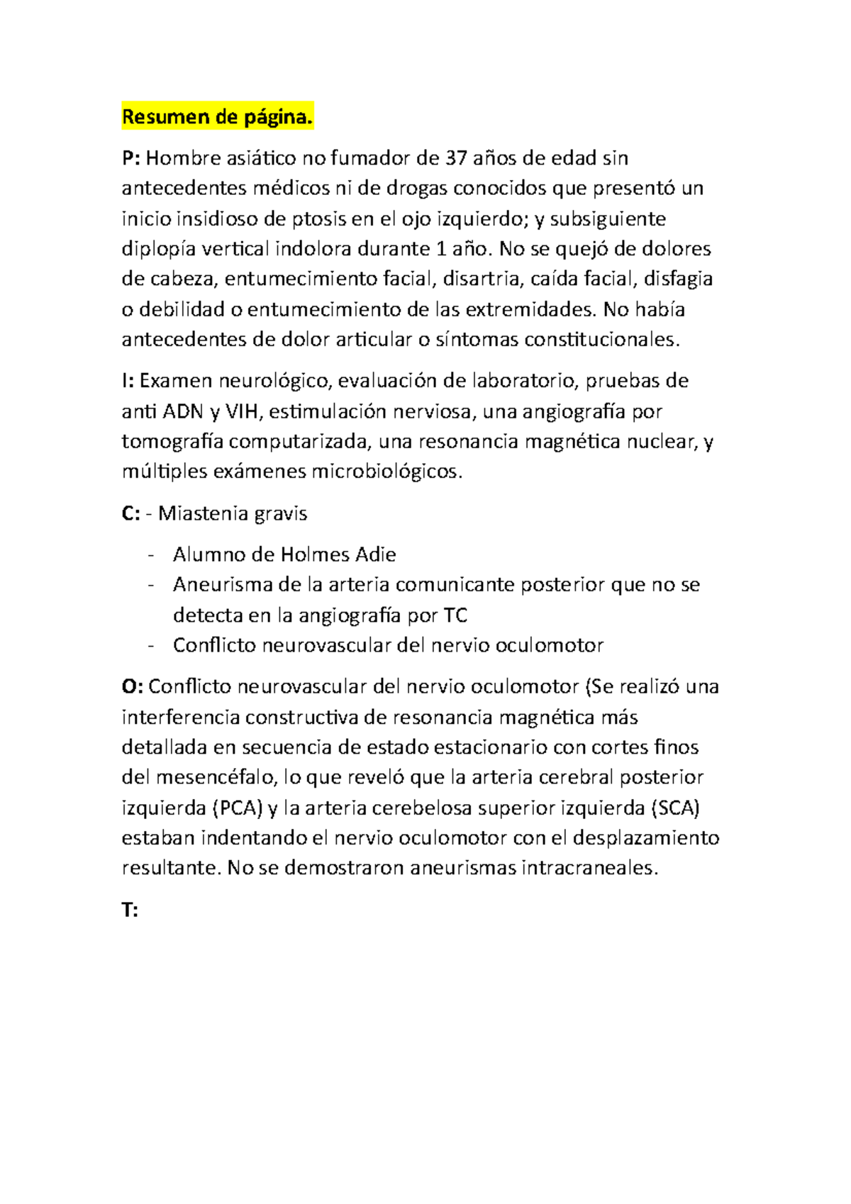 Prueba Picot - Tecn Inform E Invest en Salud - UASD - Studocu