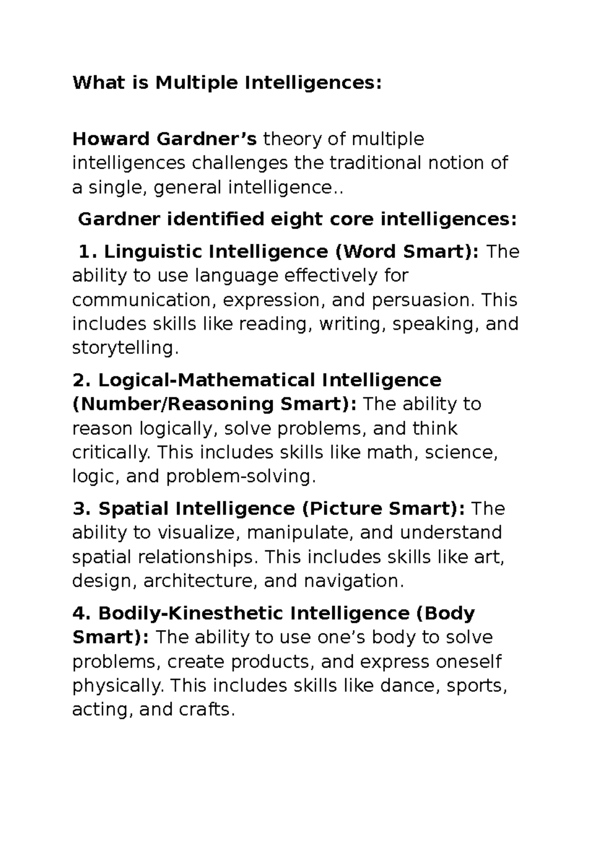 Maricel- handout - this is for lecture notes only - What is Multiple ...