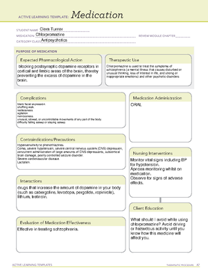 Active Learning Template (Medication) 7 - ACTIVE LEARNING TEMPLATES ...