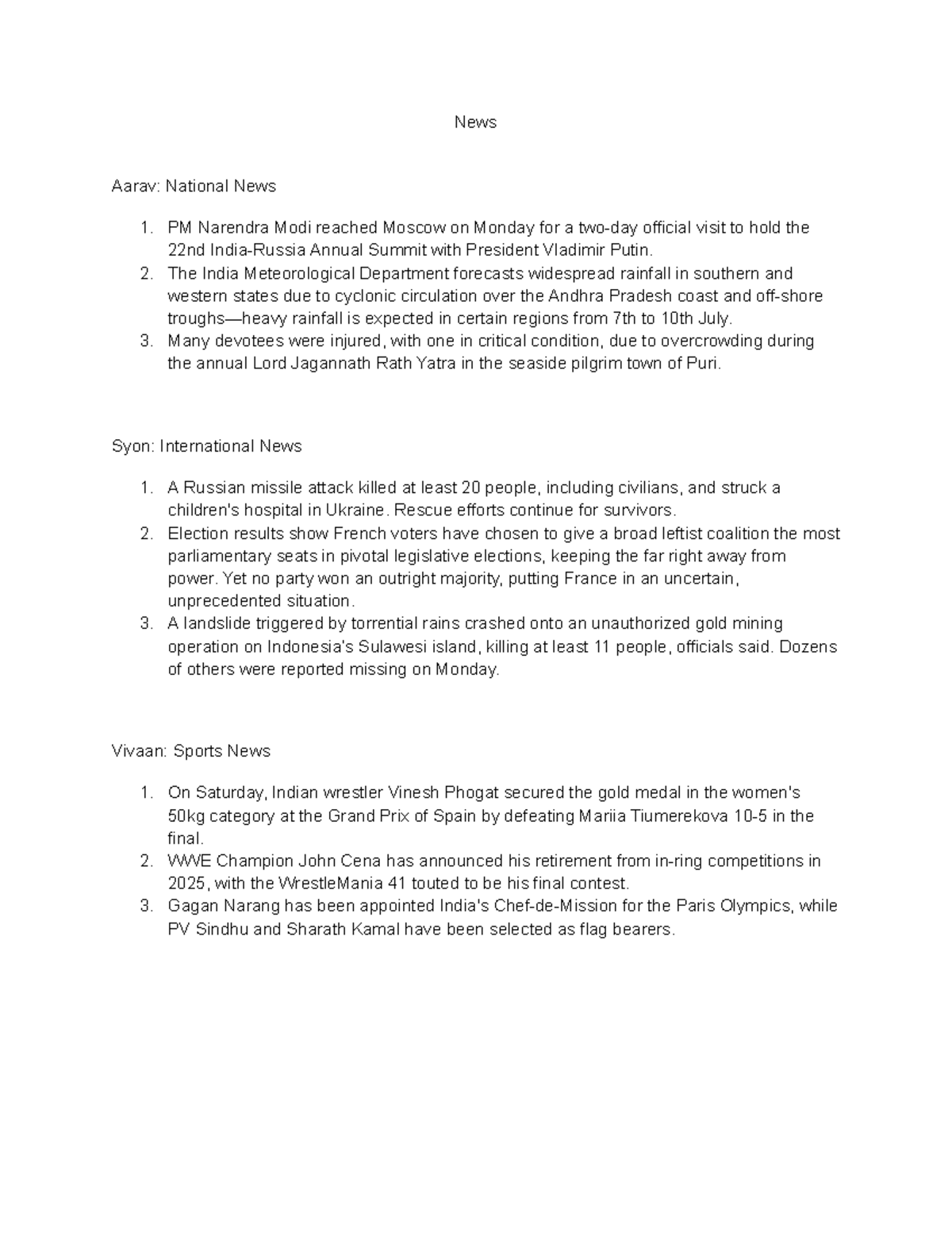 News - News - News Aarav: National News PM Narendra Modi reached Moscow ...