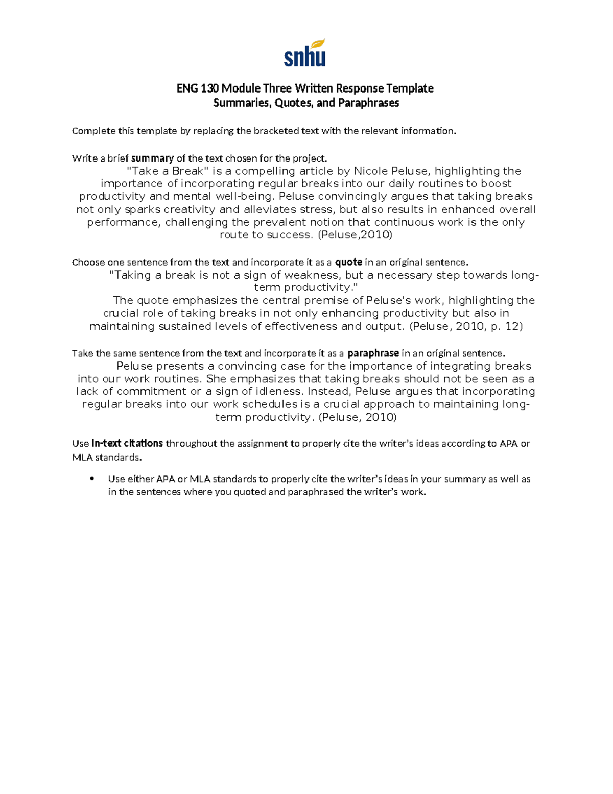ENG 130 Module Three Written Response Template - ENG 130 Module Three ...