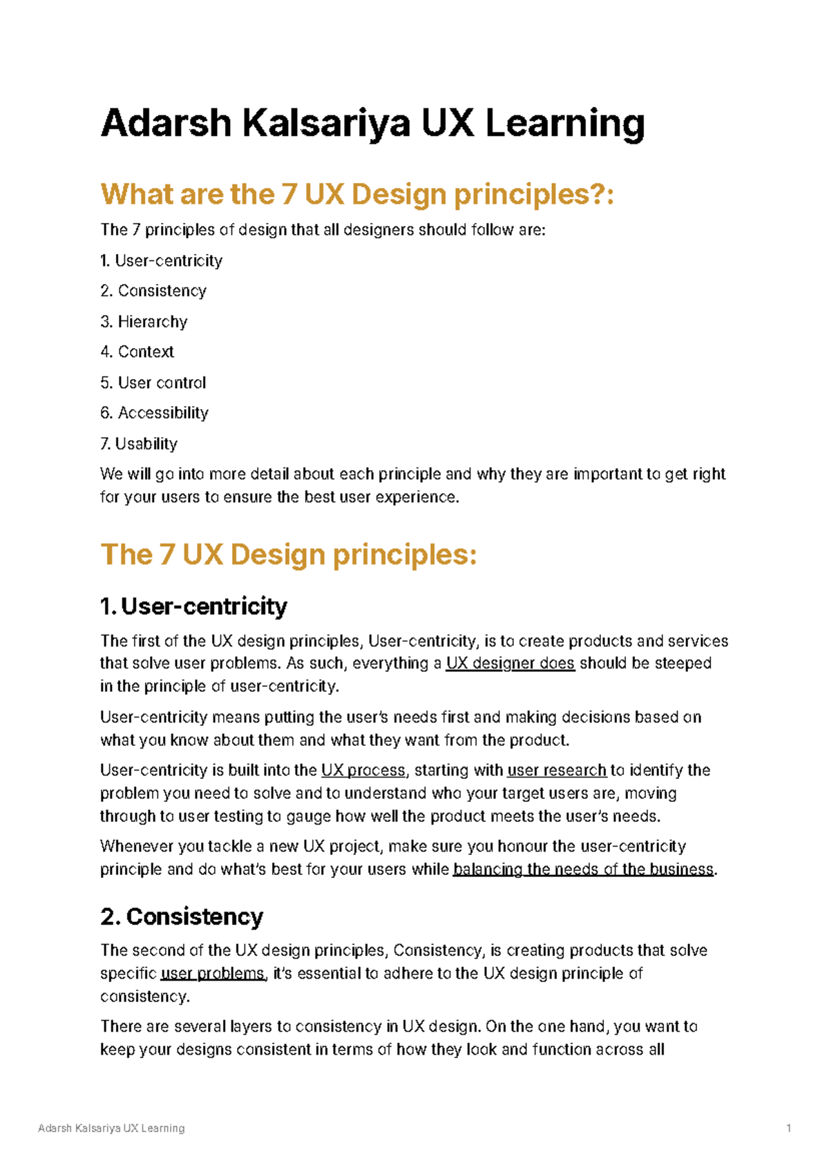 Adarsh Kalsariya UX Learnings - Notes - Adarsh Kalsariya UX Learning ...