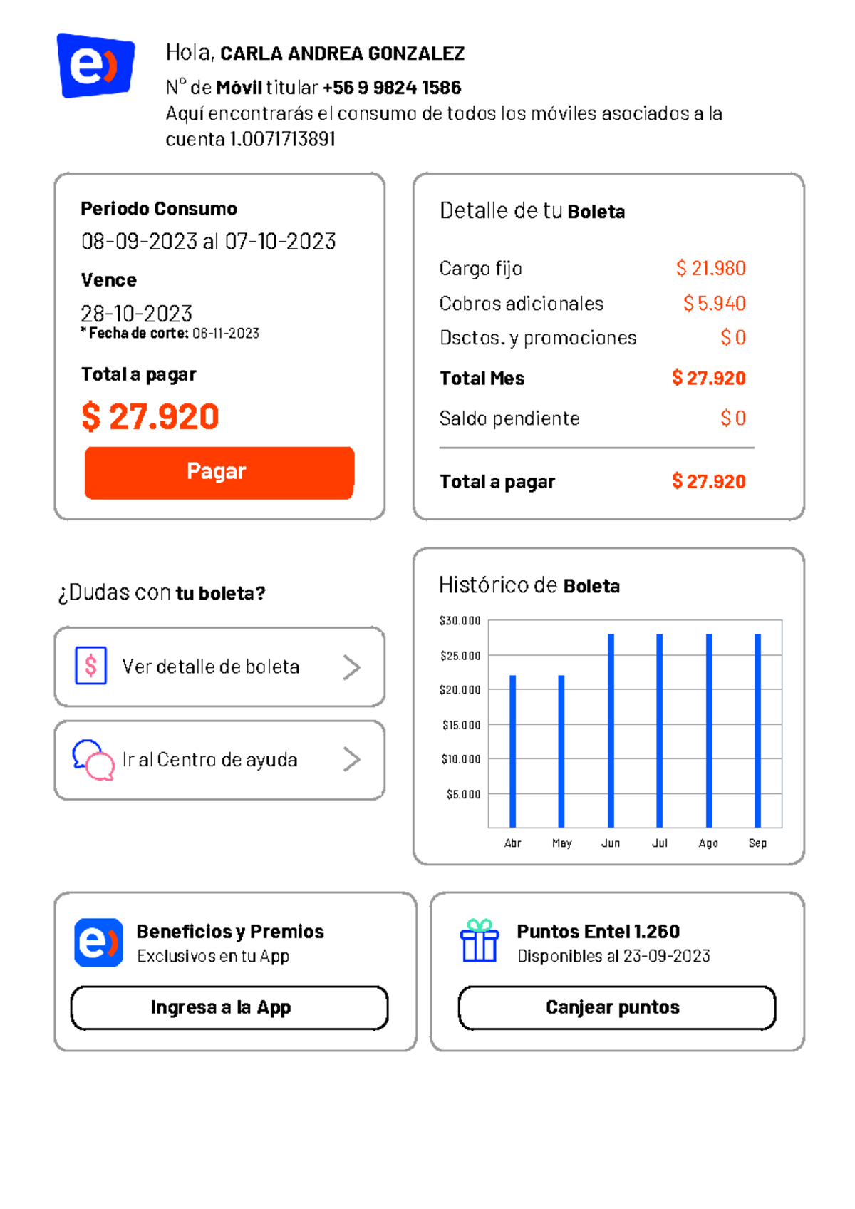 Boleta - Jdjsjs - Abr May Jun Jul Ago Sep $5. $10. $15. $20. $25. $30 ...