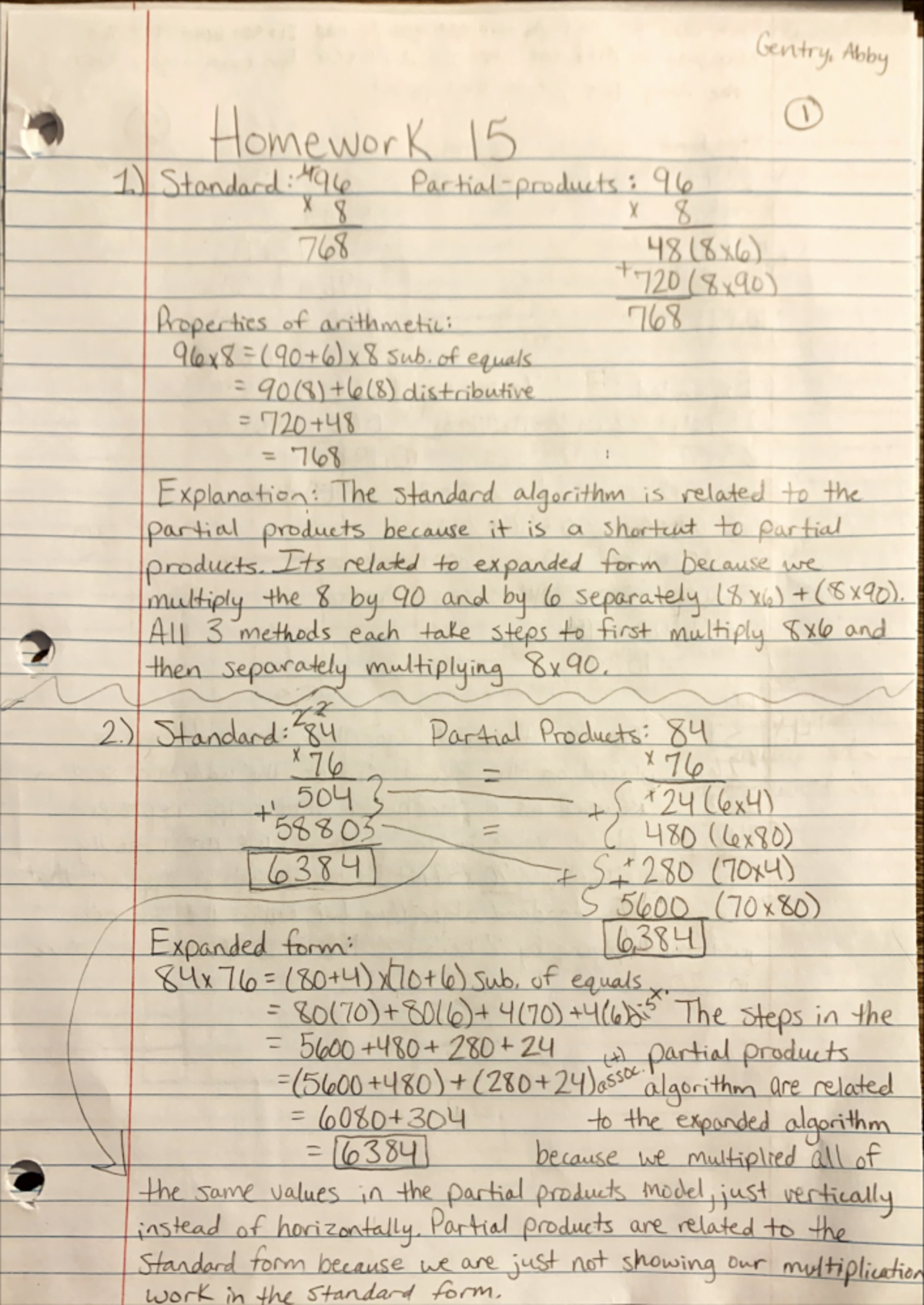 Homework number 15 - MATH 1410 - Studocu