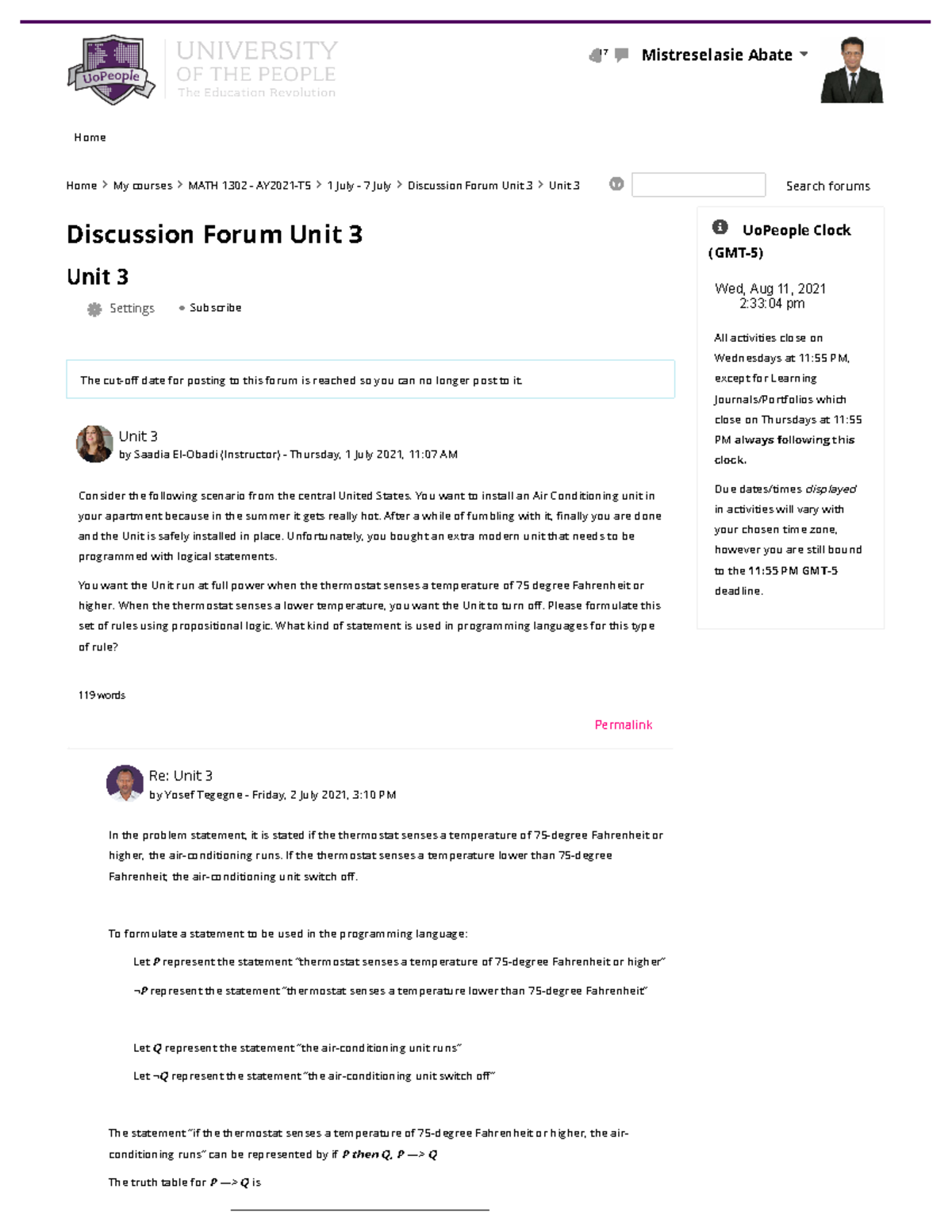 MATH 1302 - AY2021-T5 Unit 3 - Home Discussion Forum Unit 3 Unit 3 ...