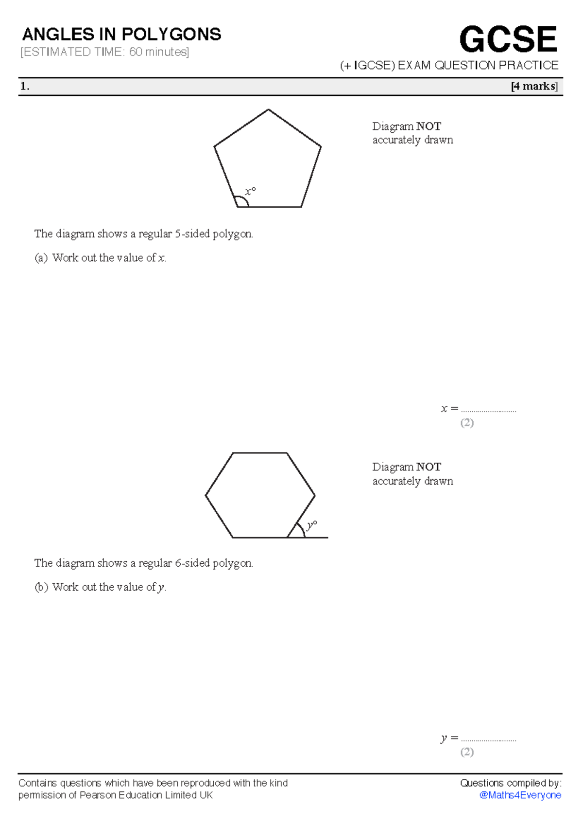Angles-in-polygons - poly - ANGLES IN POLYGONS [ESTIMATED TIME: 60 ...