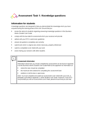 Assessment 2 - Task 2 - Learning Strategies Report Template (7400 ...