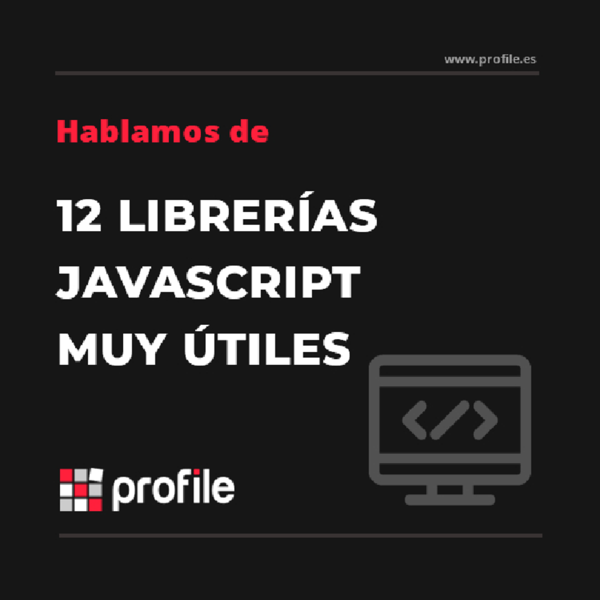 PDF Librerias JS - Programas de practica - Lenguaje de Programación I - Studocu
