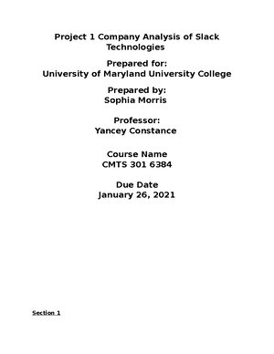 CMST 301 Project 1 - Project 1: Company Analysis of PlayStation Your ...
