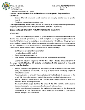 Datailed Lesson PLAN EIM - DATAILED LESSON PLAN IN TLE (EIM) I ...