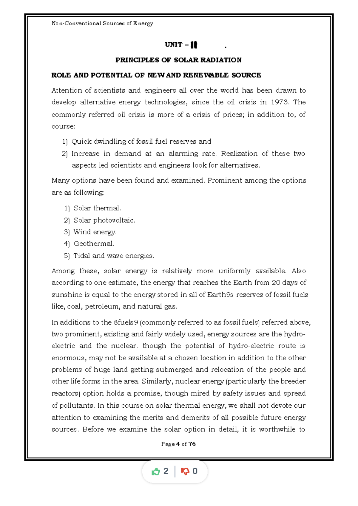 UNIT - II - the notes are very understandable - Page 4 of 76 UNIT – I ...