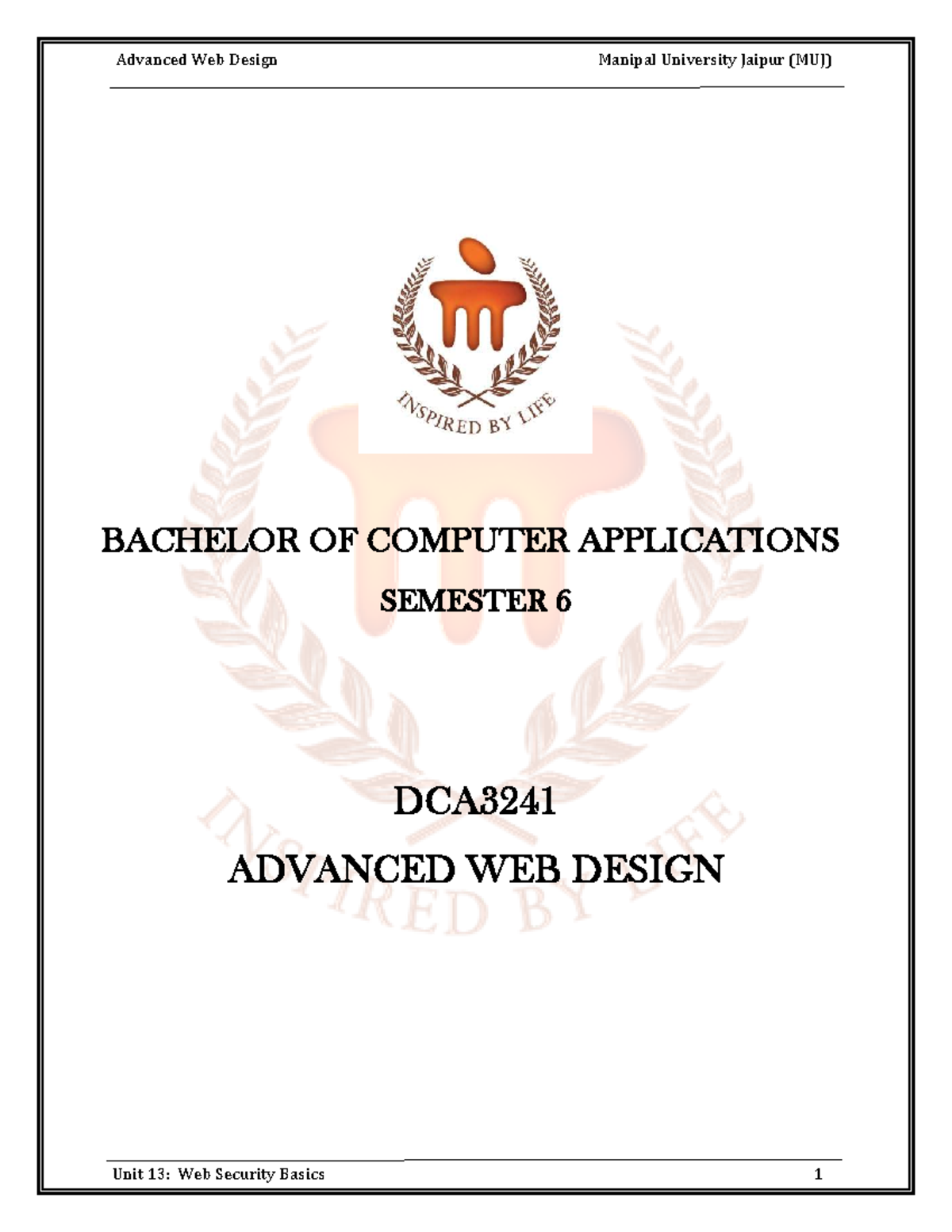Chapter 13-14 - Practical notes - BACHELOR OF COMPUTER APPLICATIONS ...