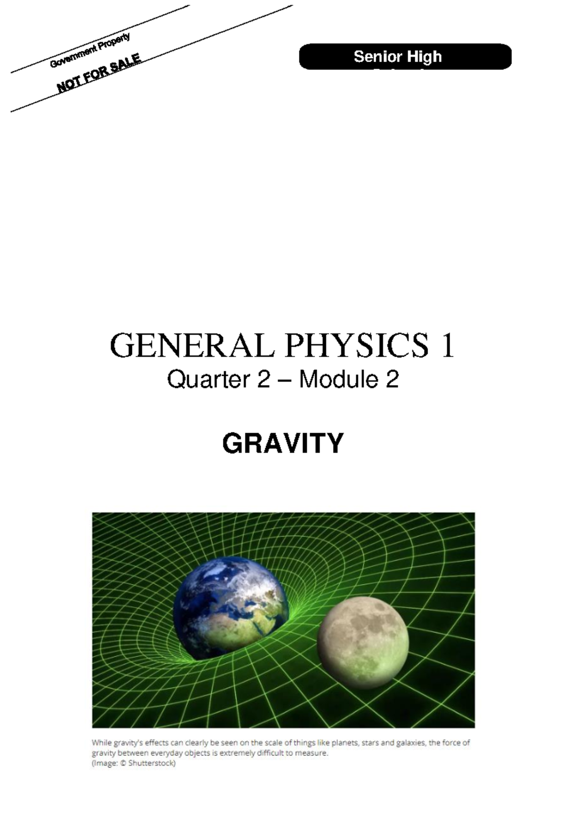 General Physics 1 12 Q2 Mod2 Gravity Version 2 - Narrative Essay - Studocu