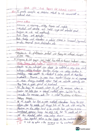 Theory OF Estimation - good lecture notes - THEORY OF ESTIMATION COURSE ...