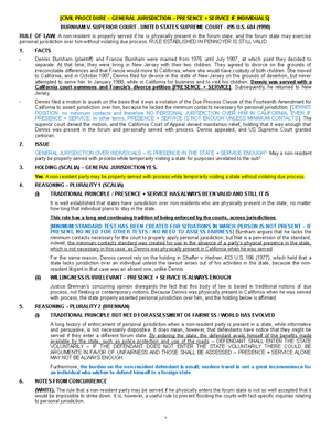 CIV PRO - federal question jurisdiction - Summary complete summary ...