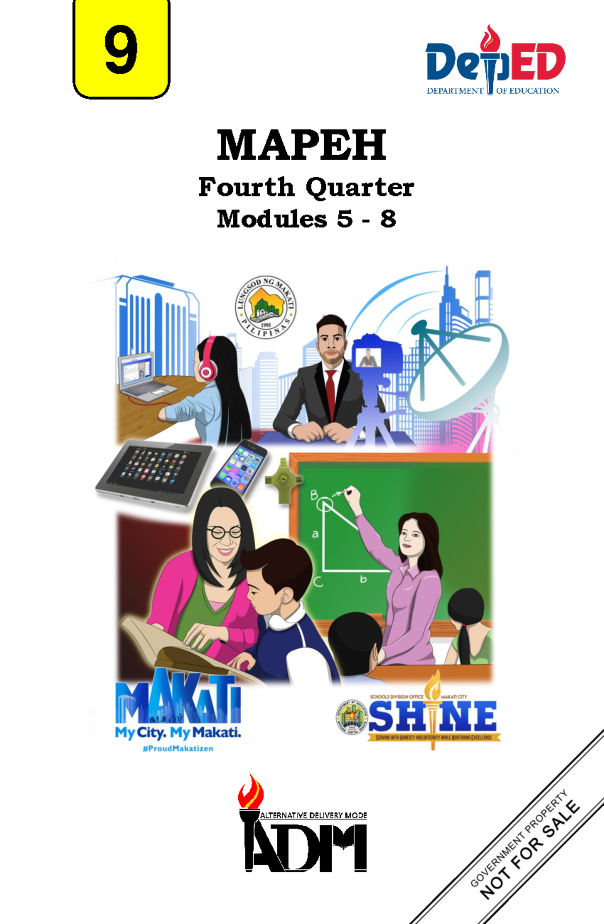 Mapeh 9 Q4 Weeks 5to8 Binded Ver1 - MAPEH Fourth Quarter Modules 5 - 8 9 MAPEH Fourth Quarter ...