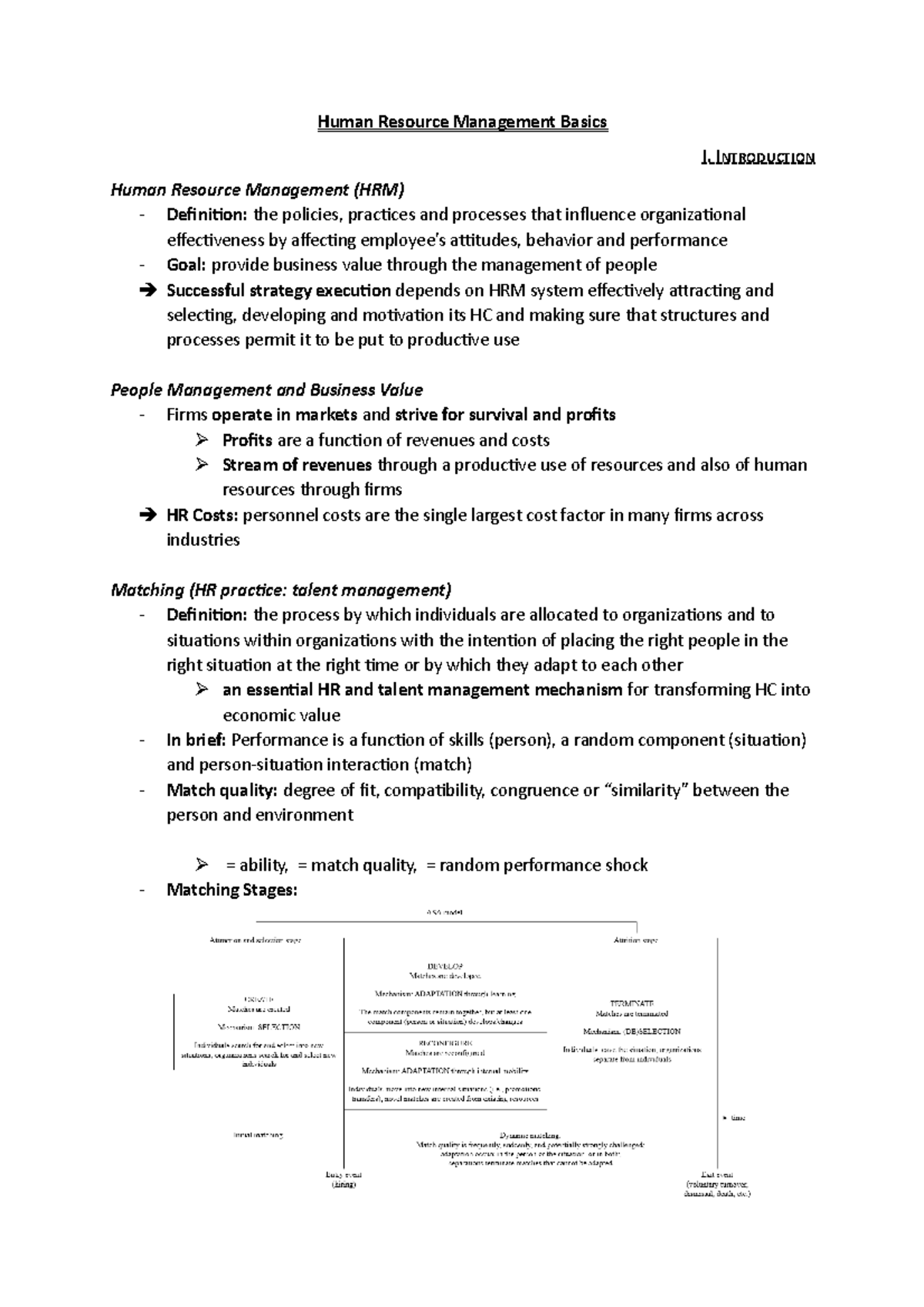 1. HRMB - Introduction - Human Resource Management Summary - Human ...