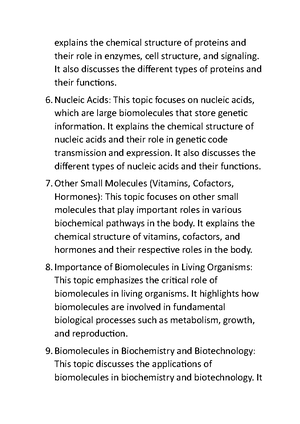 Biomedical Notes 4 - These are just a few examples of the many high ...