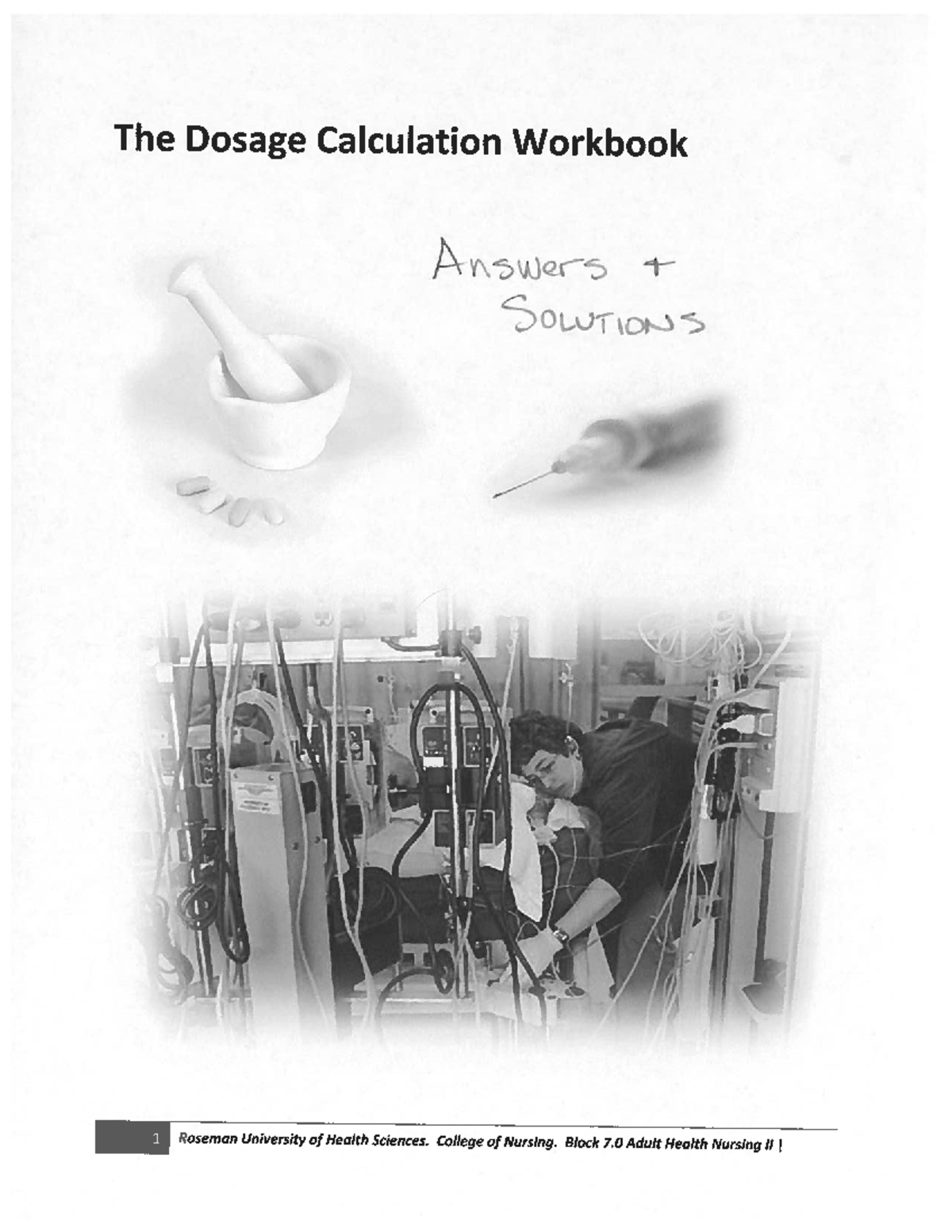 DOC+1+21+Dosage+Calculation+Workplace+ Answers - NRS 597 - Studocu