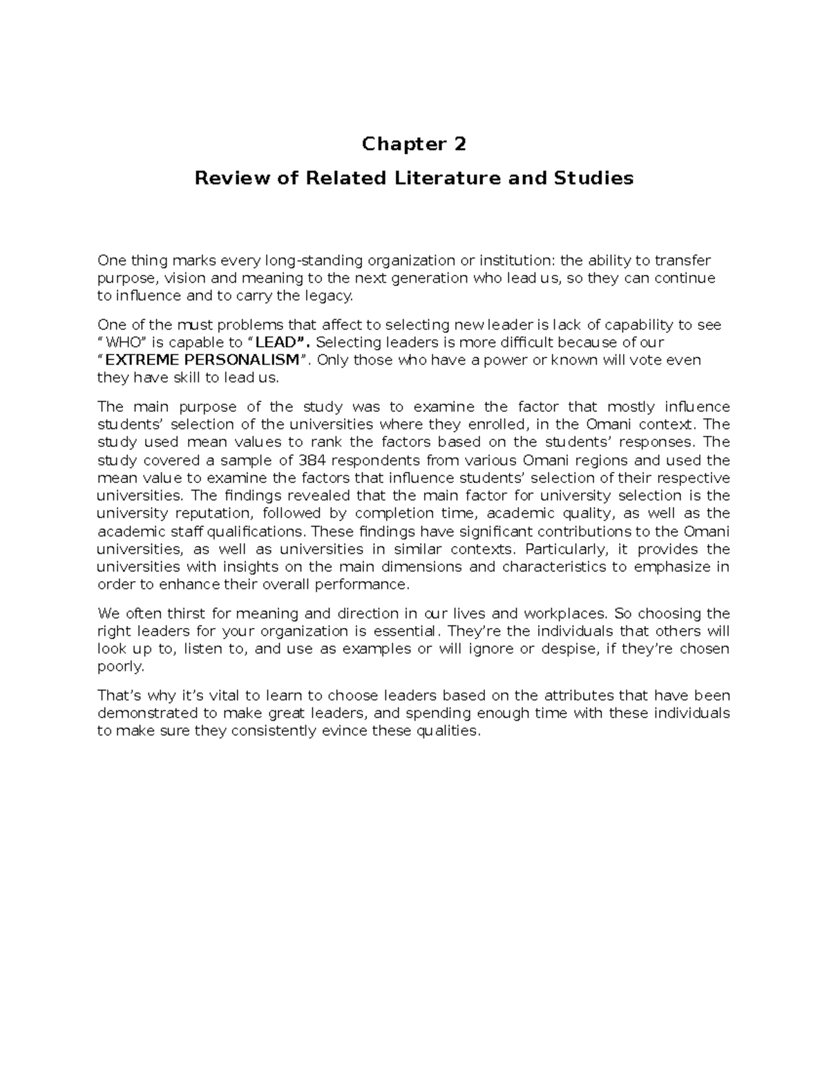 Document-1 - RESEARCH - Chapter 2 Review of Related Literature and ...