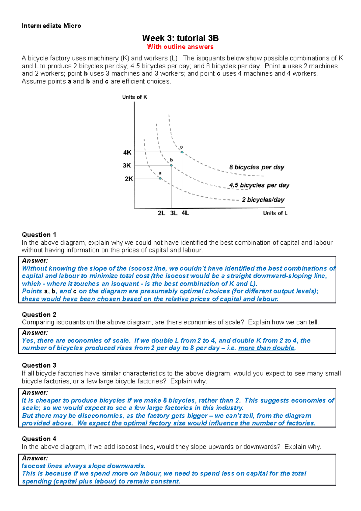 Intermediate micro 3B Tutorial answers - Intermediate Micro Week 3 ...