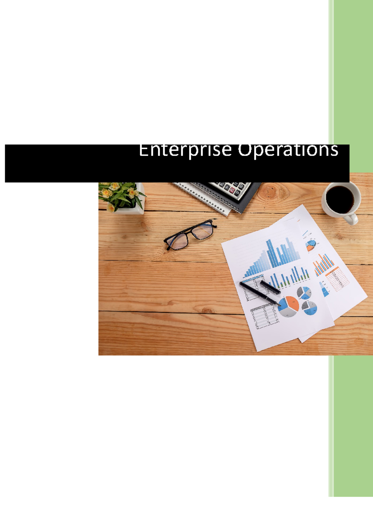 Enterprise Operations Coursework - Enterprise Operations TYCO ...