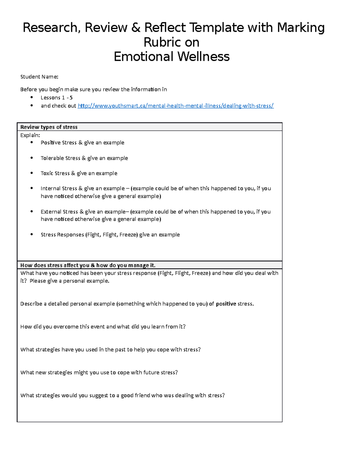 Assignment 1 - HLST320 - Assingment 1 template - Research, Review ...