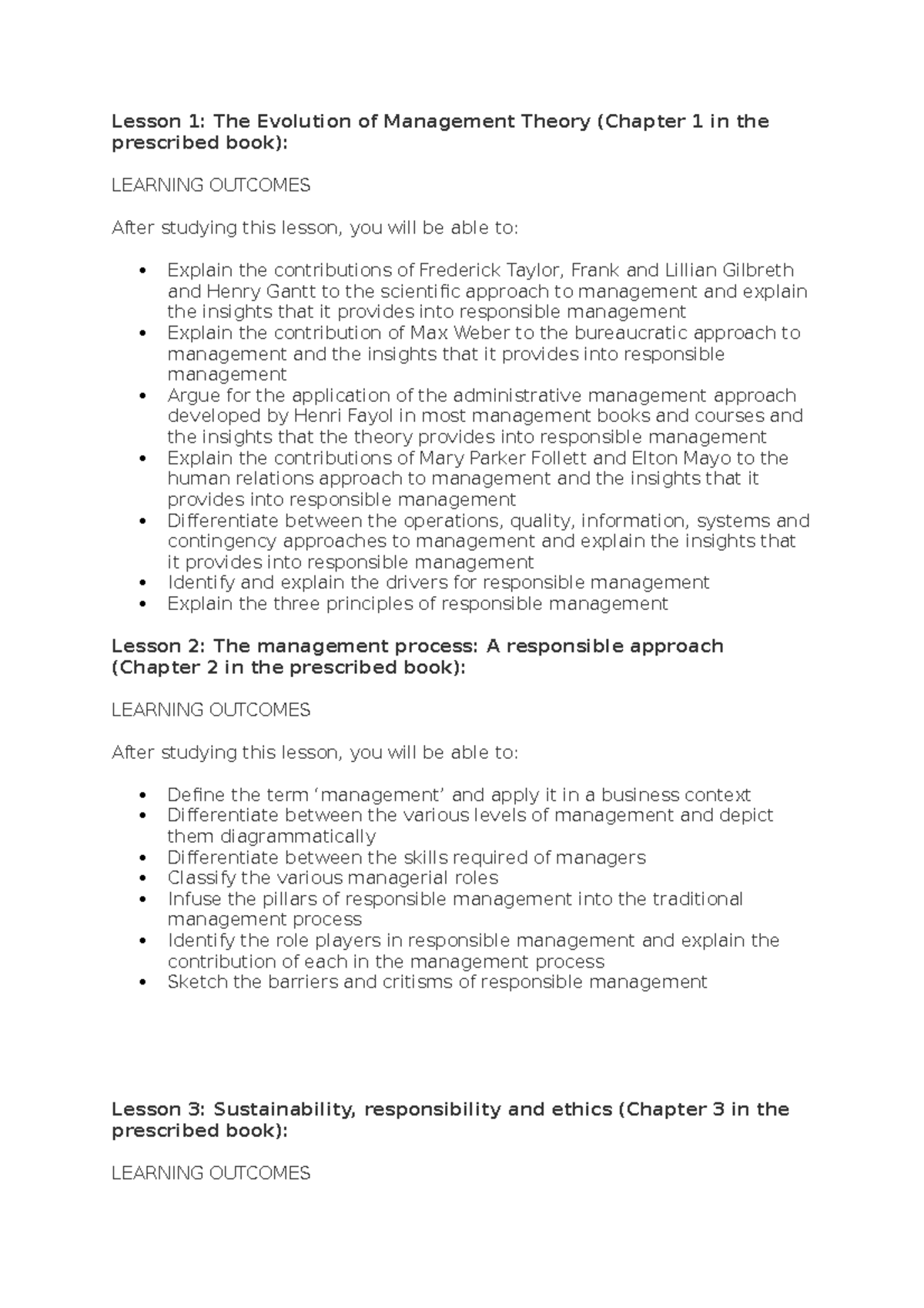 Lesson 1-4 Outcome - Assessment practice - Lesson 1: The Evolution of ...