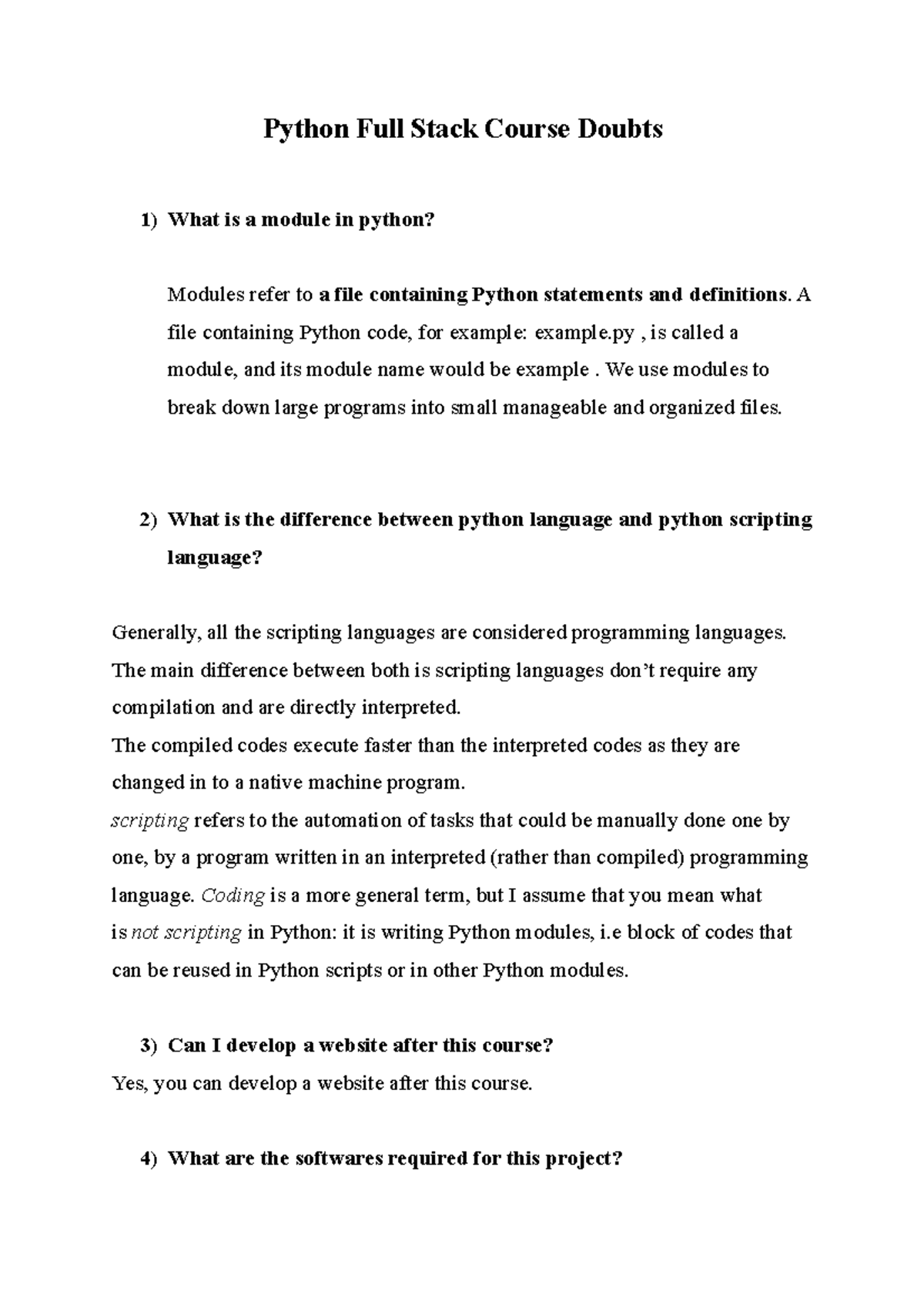 Python Full Stack Course Doubts - A file containing Python code, for ...