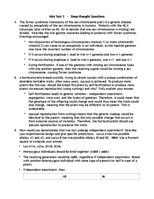 Biology Student Experiment IA2 ATAR - Testing the theory of the ...