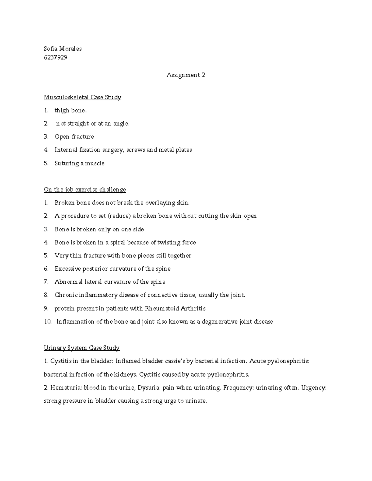 Assignment 2 PDF - Ari - Sofia Morales 6237929 Assignment 2 ...