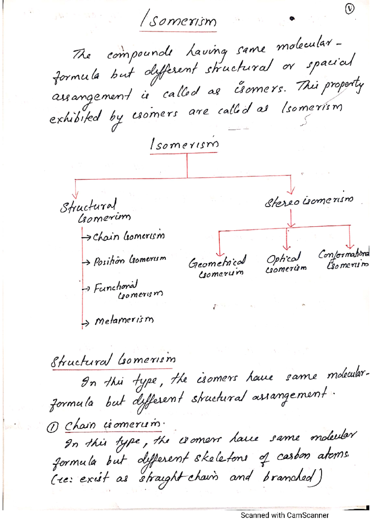 Isomerism - chemistry - Studocu